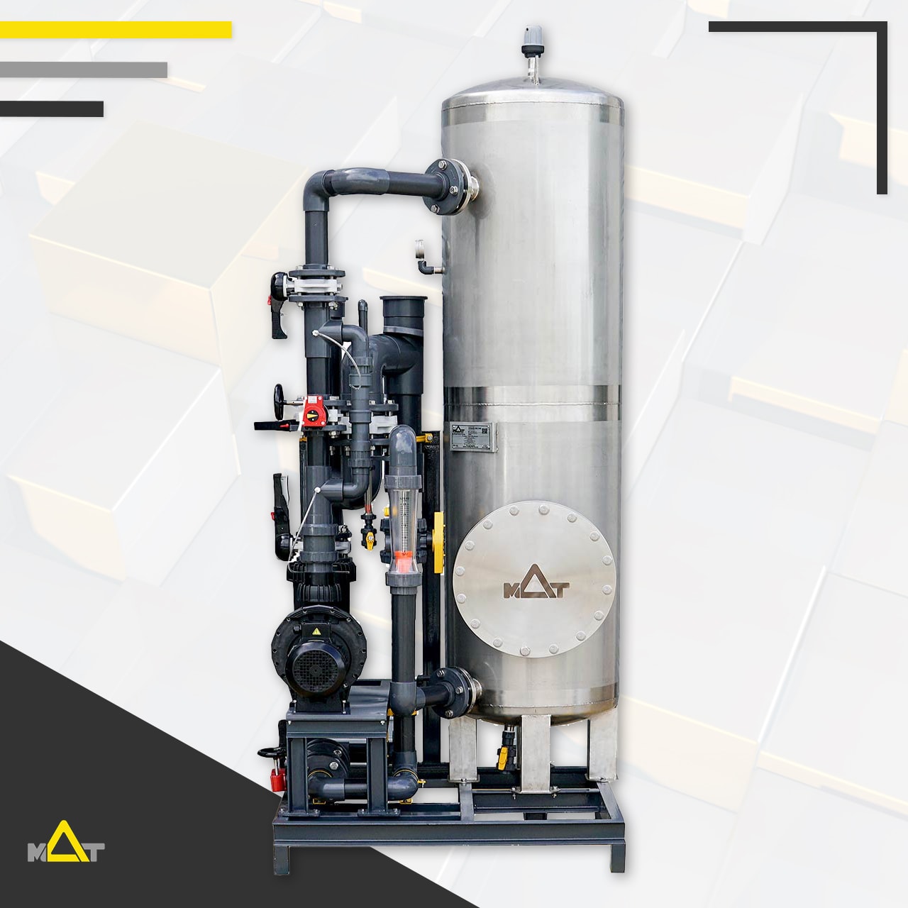 Ozone Contact Chambers for Aquaculture | MAT-KULING