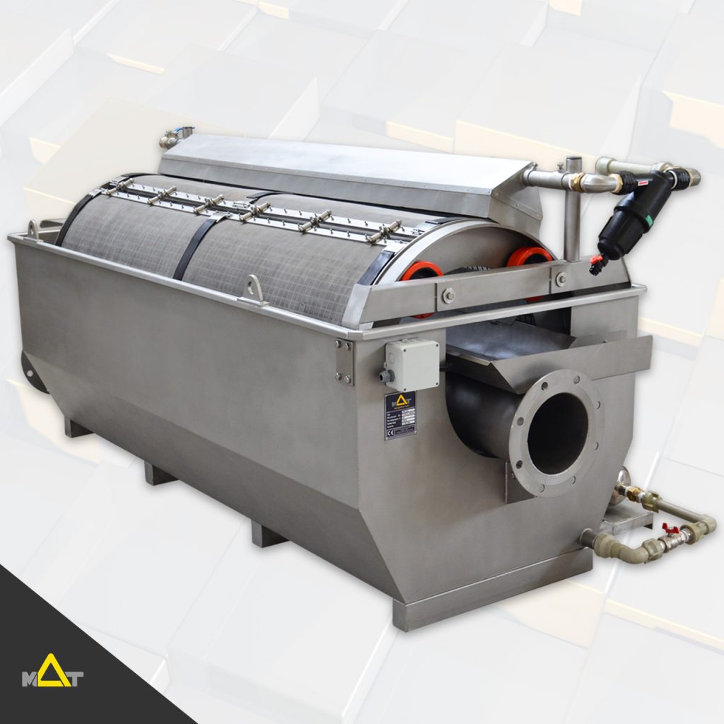 Drum Filters for Aquaculture - Land Based Salmon Farms | MAT-KULING