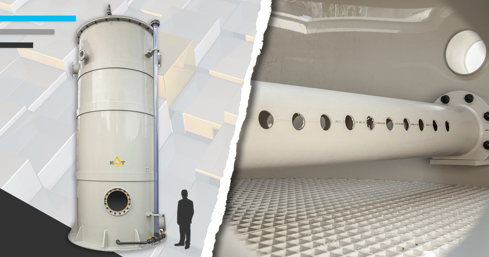 Degassing Towers, Deaeration - Aquaculture | MAT-KULING