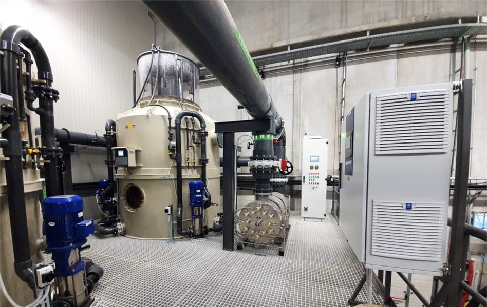 Land Based Salmon Farming RAS Filtration Equipment | MAT-KULING