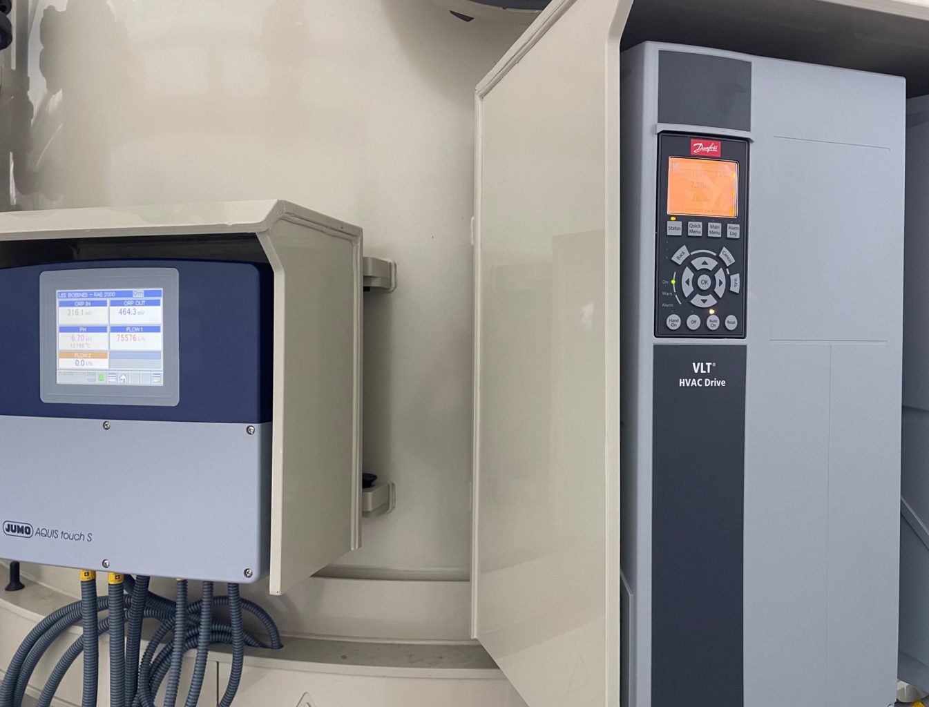 RAS Technology & Equipment for Les Bobines Rainbow Trout Fish Farm