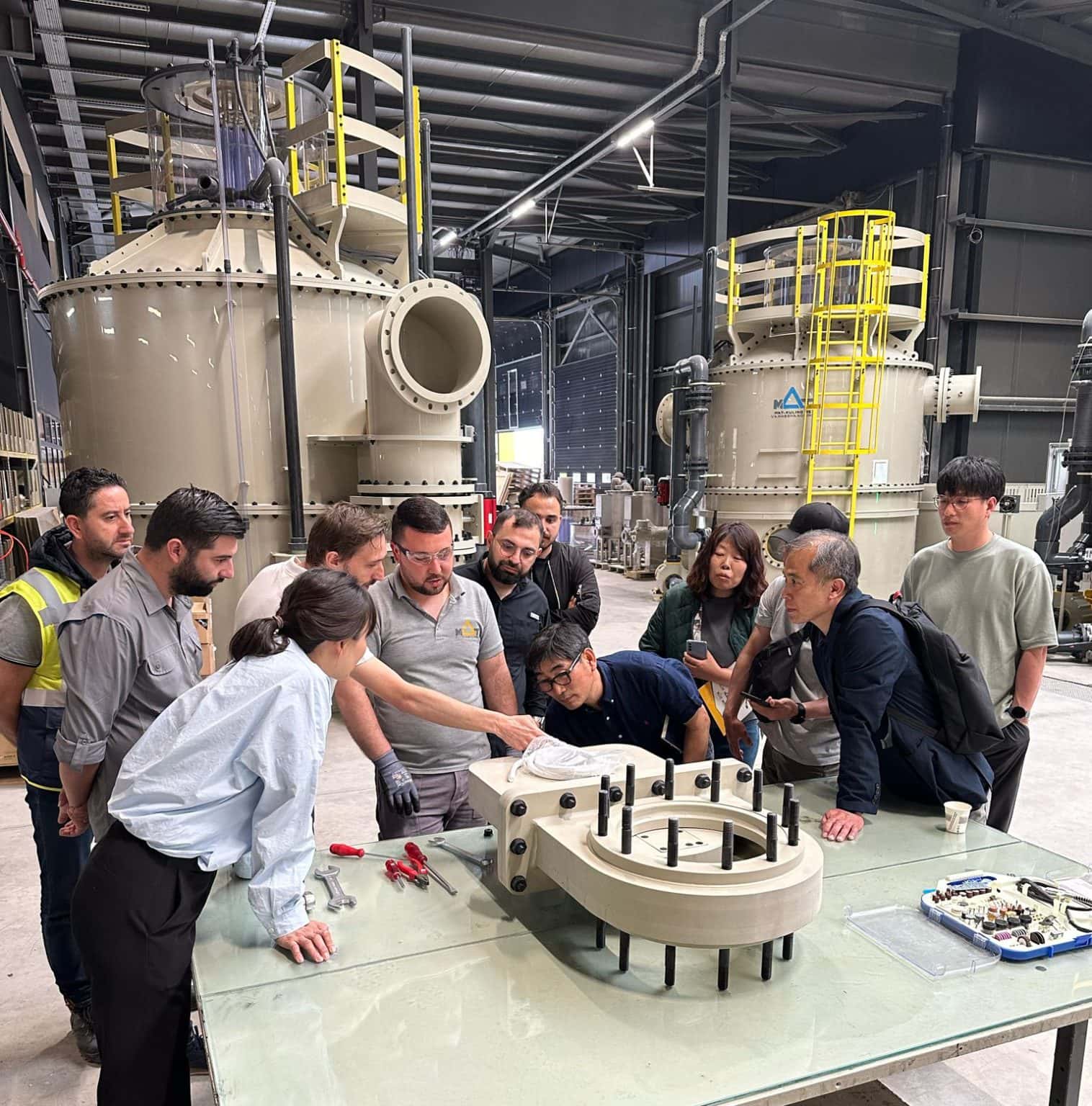 RAS Technology & Equipment for Les Bobines Rainbow Trout Fish Farm